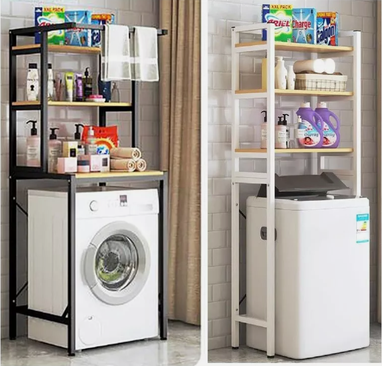 WOWMART.COM.AU -Metal Top / Front Load Over Washing Machine Rack ...