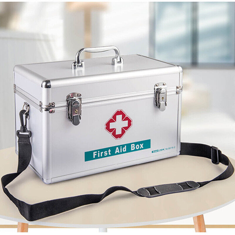 WOWMART.COM.AU -Deluxe Family Office Lockable Medicine Storage Box ...