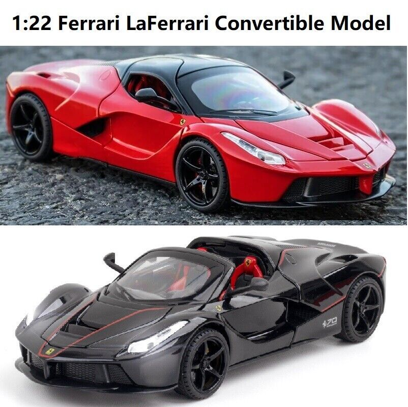 WOWMART.COM.AU - 1:22 Alloy Ferrari LaFerrari Car Model Sound Light ...