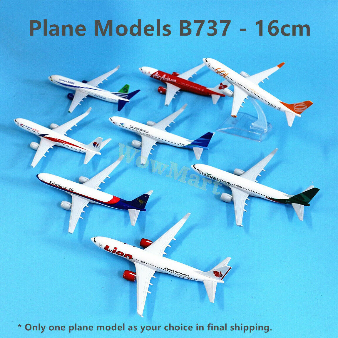 WOWMART.COM.AU -Quality Metal Aluminium 16cm Boeing 737 Aircraft Plane ...