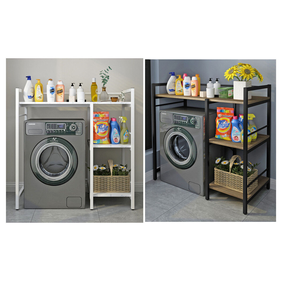 WOWMART.COM.AU -Heavy Duty Metal Front Load Over Washing Machine Stand ...